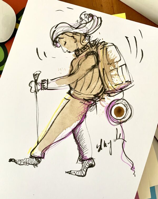 How to draw stains | Stefania Morgante