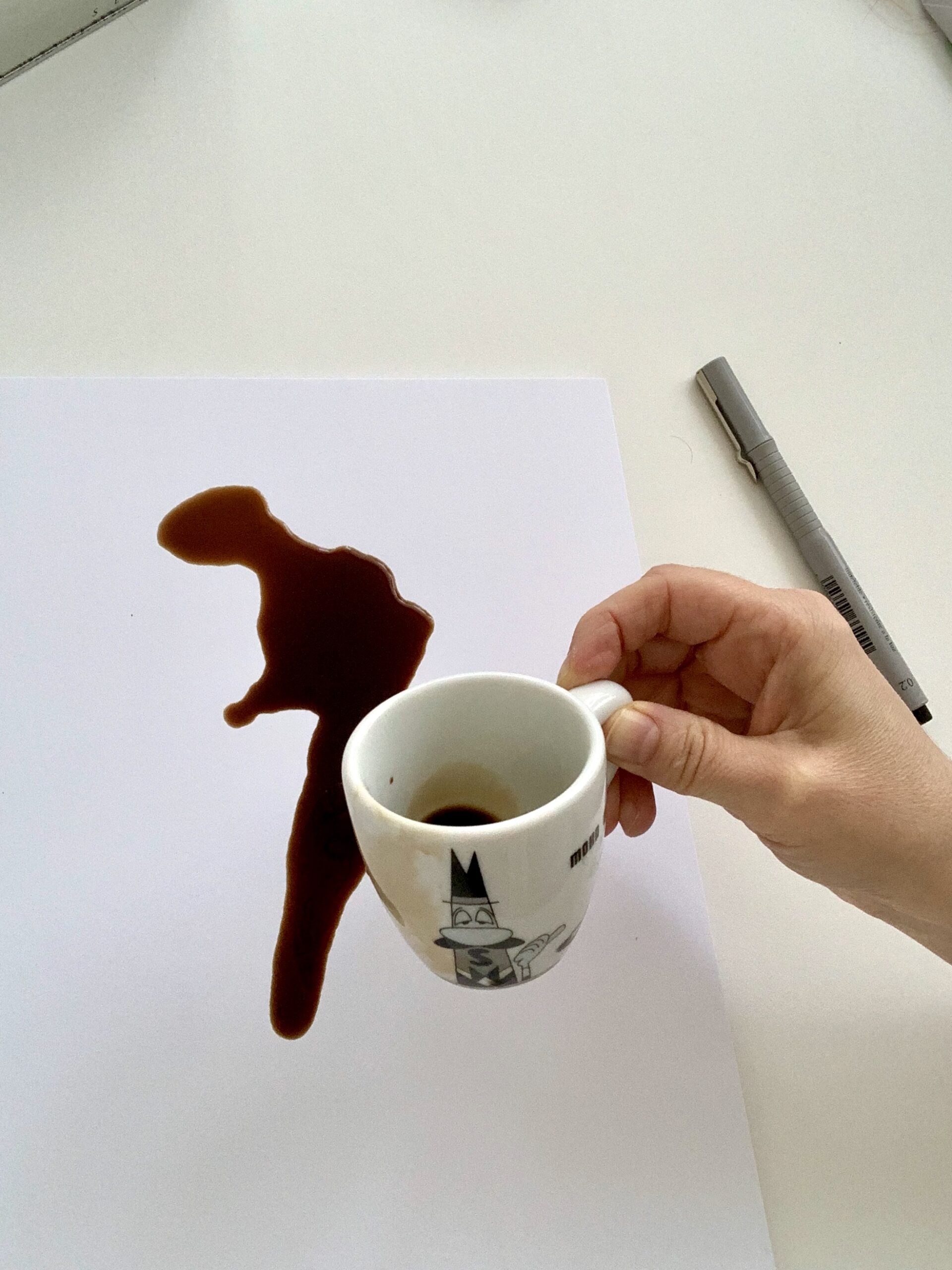 How to draw stains | Stefania Morgante