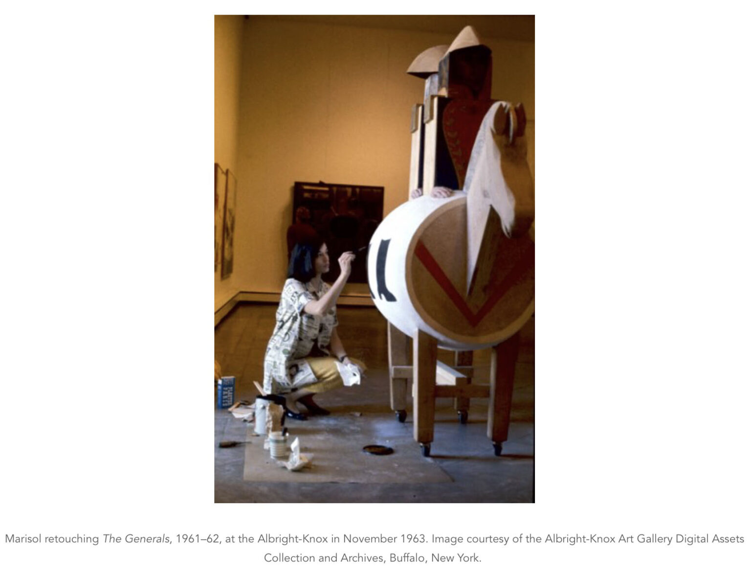 Marisol Escobar innovative Artist | Stefania Morgante